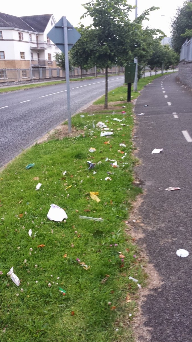 Uncontrolled litter prob,’reported for years w no response’ /cc ...